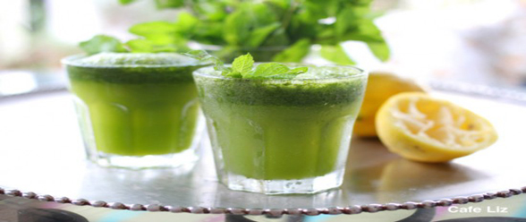 Mint and Lemon Drink Recipe - Space Coast Living Magazine